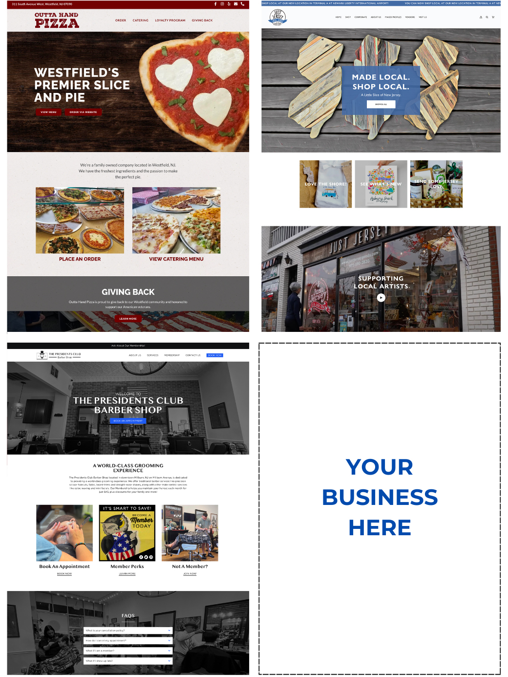 New Frontier StoreFront - Free website support to restaurants, retail stores, and personal care ...